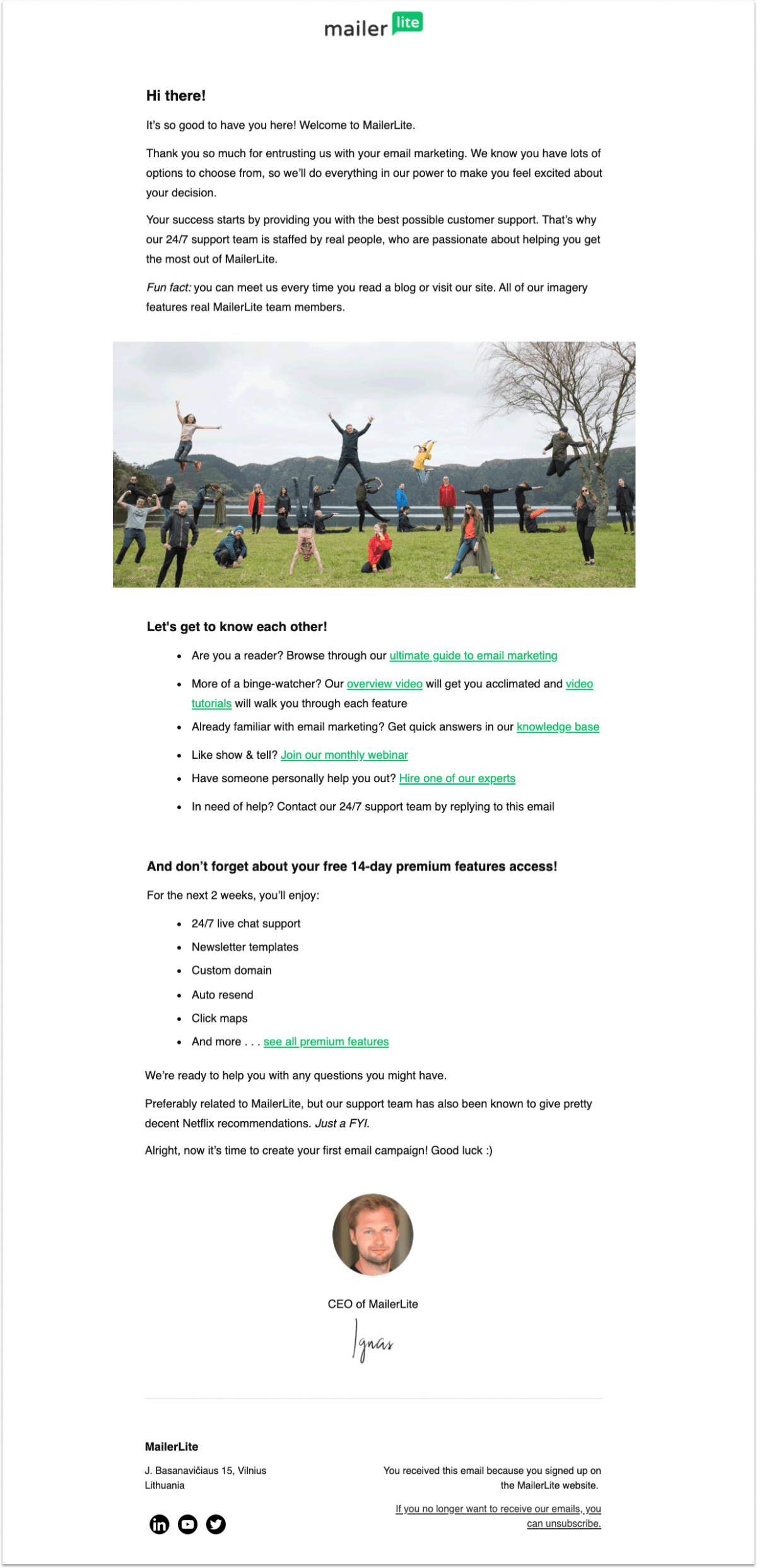 14 Best Welcome Messages for Customers to Spark a Conversation | The ...