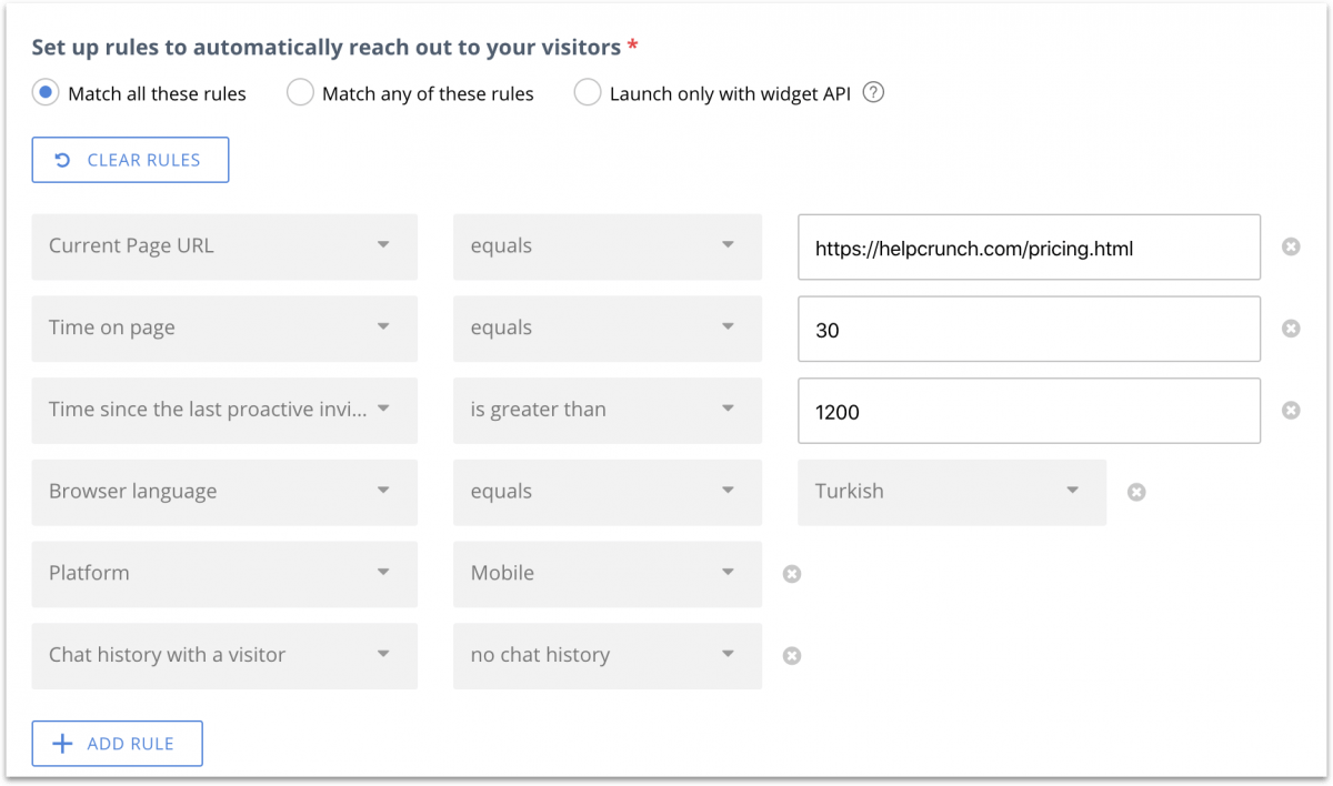 7 Chat Triggers You Should Be Using on Your Website | The HelpCrunch blog