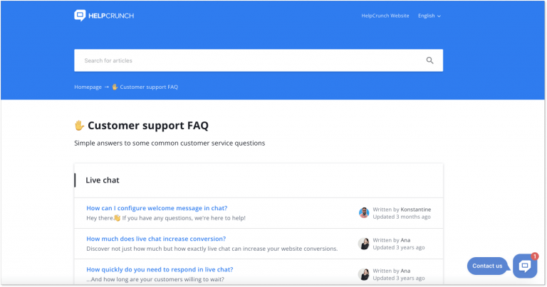 10 Best Examples of FAQ Pages to Make Your Customers Satisfied | The ...