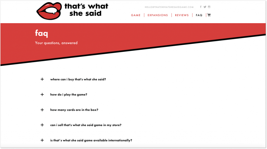 10 Best Examples of FAQ Pages to Make Your Customers Satisfied | The ...