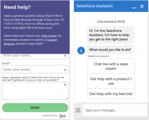 7 Examples of Chatbot UI Done Right | The HelpCrunch blog