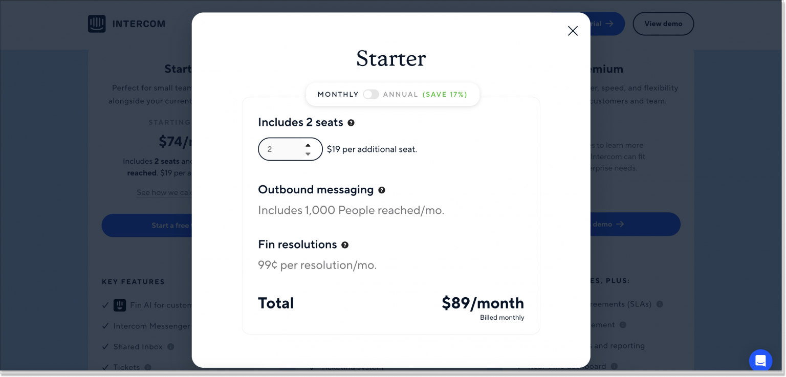 Intercom Pricing: All Things Cleared Out