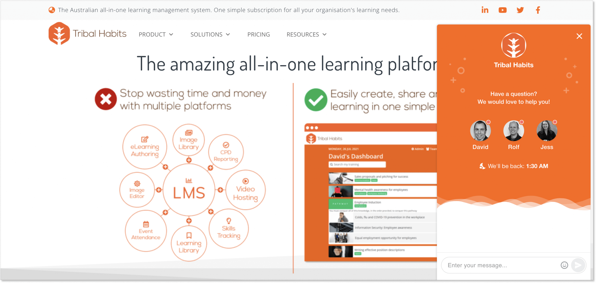 How Tribal Habits Uses Live Chat to Stay Customer-Centric and Build ...